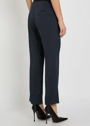 BLAZÉ MILANO Morelia Flared-leg Woven Trousers