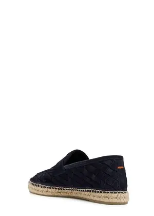 CastaÑer Nilo Braided Suede Espadrille Loafers