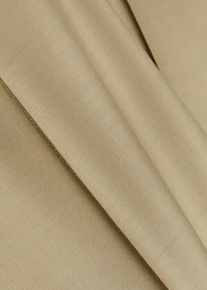 Ronny Kobo Rowley Straight-leg Wool-blend Trousers - Light Brown