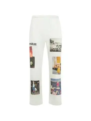 BETTER WITH AGE Ricky Waffle-knit Trousers - Neutrals