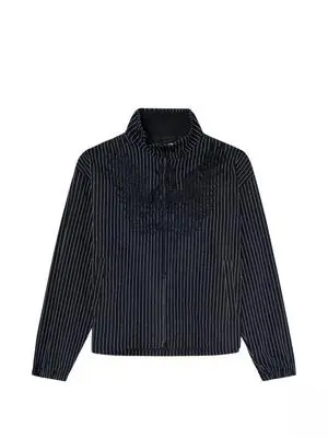 DIESEL® Pinstripe Phoenix Embroidered Jacket