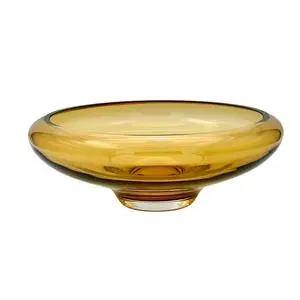AN&ANGEL Large Amber Bowl - Yellow