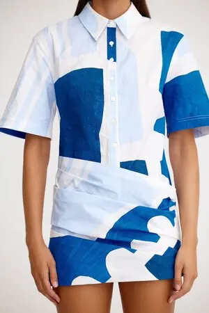 Significant Other Claire Printed Mini Dress