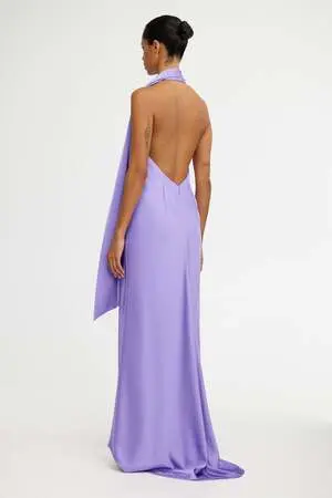 Significant Other Adriana Halter Gown - Lilac