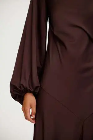 Significant Other Adriana One Shoulder Maxi Dress