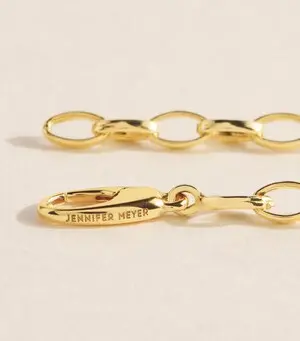 JENNIFER MEYER Yellow Graduated Edith Link Bracelet