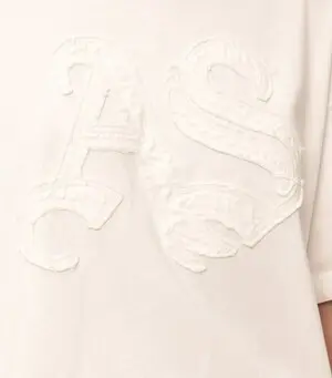 ALLSAINTS Organic Cotton Insignia Etta T-shirt - White