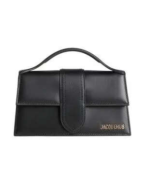 Jacquemus Grande Bambino Leather Handbag - Black