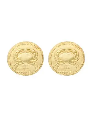 Maison Kitsuné X Nalin Studios Metal Earrings