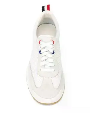 Thom Browne Tech Runner Panelled Sneakers - White