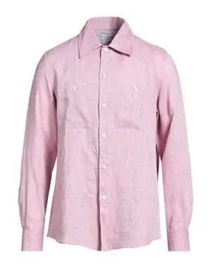 Men's Brunello Cucinelli Pink Shirts