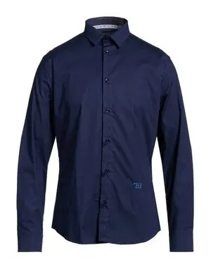 BIKKEMBERGS Shirt Size Cotton, Elastic Fibres