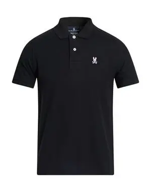 Psycho Bunny Polo Shirt Size Pima Cotton - Black