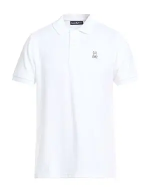 Psycho Bunny Polo Shirt Size Pima Cotton - White