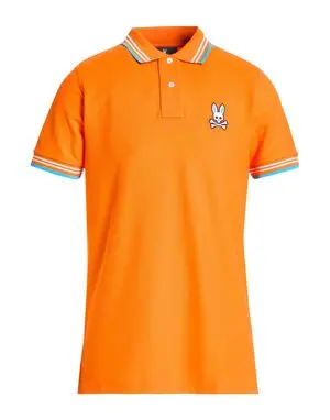 Psycho Bunny Polo Shirt Size Pima Cotton - Orange