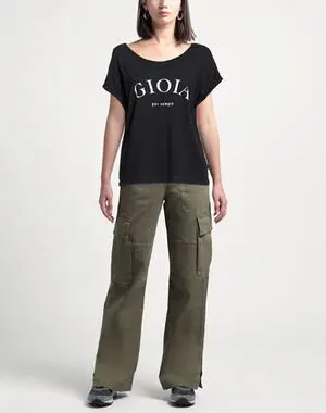 JUVIA Printed Cotton Viscose T-shirt