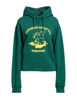 Dsquared2 Emerald Cotton Sweatshirt