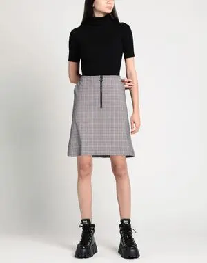 Maison Kitsuné Mini Skirt With Embroidered Logo
