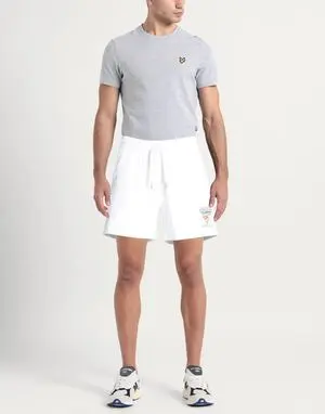 Casablanca Organic Cotton Tennis Club Shorts - White