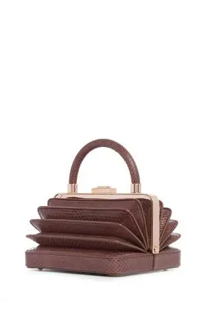 Gabriela Hearst Diana Bag In Snakeskin