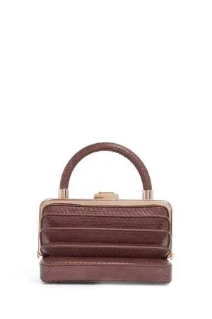 Gabriela Hearst Diana Bag In Snakeskin