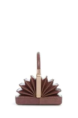 Gabriela Hearst Diana Bag In Snakeskin