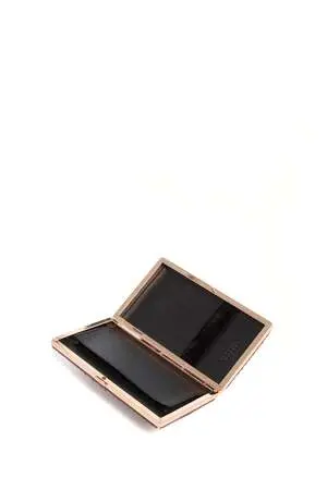 Gabriela Hearst Callas Clutch In Snakeskin & Nappa Leather