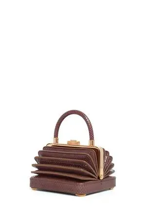 Gabriela Hearst Small Diana Snakeskin Bag