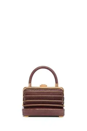 Gabriela Hearst Small Diana Snakeskin Bag