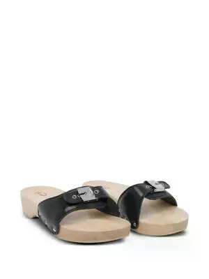 DR. SCHOLL'S SHOES Pescura Buckle-detail Sandals - Black