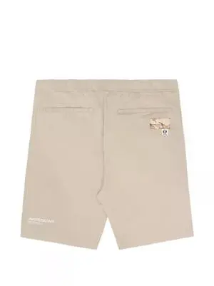 AAPE BY *A BATHING APE Moonface Embroidered Shorts