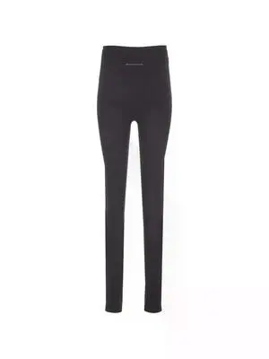 MAISON MARGIELA Seamless Stretch-jersey Trousers With Honeycomb Detailing