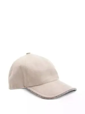 BARBA NAPOLI Wool Baseball Cap - Neutrals