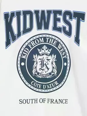 KIDWEST Logo-print Cotton T-shirt