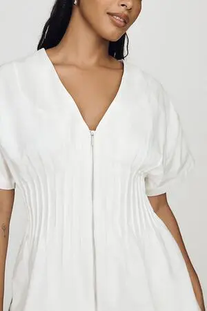 EXQUISE Tobie Pleated Mini Dress