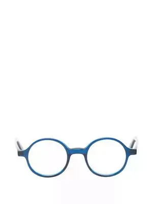 L.g.r Reunion Round-frame Glasses - Blue