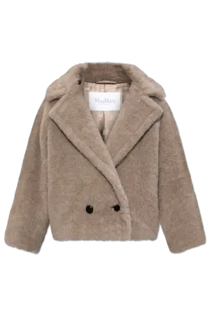 Max Mara Cambusa Fur Coat - Grey
