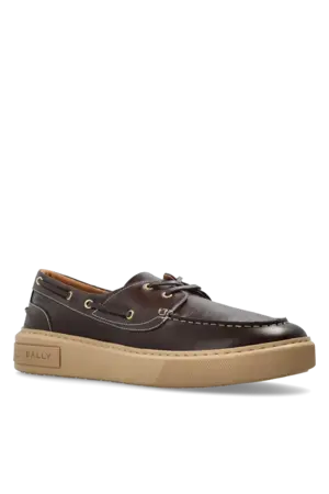 Bally Leather Boat Shoes