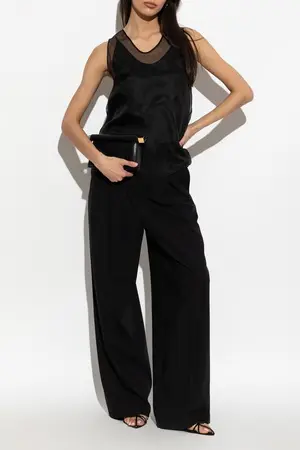 AMI Paris Silk Top