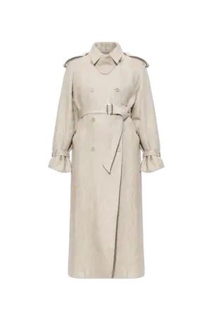 Max Mara Pedaggi’ Trench Coat - Beige