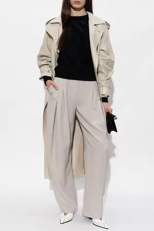 Max Mara Pedaggi’ Trench Coat - Beige