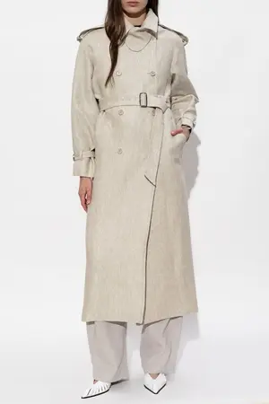 Max Mara Pedaggi’ Trench Coat - Beige