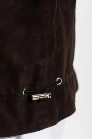 ROTATE BY BIRGER CHRISTENSEN Suede Leather Jacket