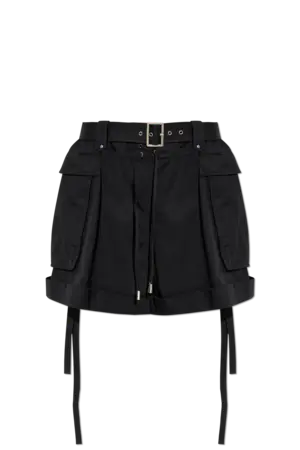 Alexander McQueen Cargo Shorts - Black