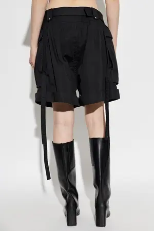 Alexander McQueen Cargo Shorts - Black