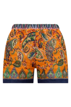 Etro Straight Leg Shorts For Women