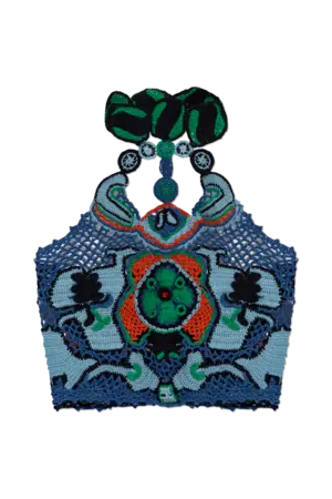 Etro Decorative Knit Top - Multicolour