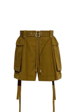 Alexander Mcqueen Wide Leg Shorts For Women