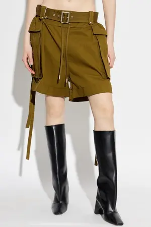 Alexander McQueen Cargo Shorts - Green