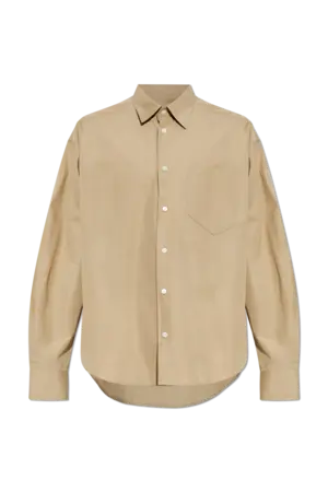 AMI Paris Oversize' Shirt - Beige